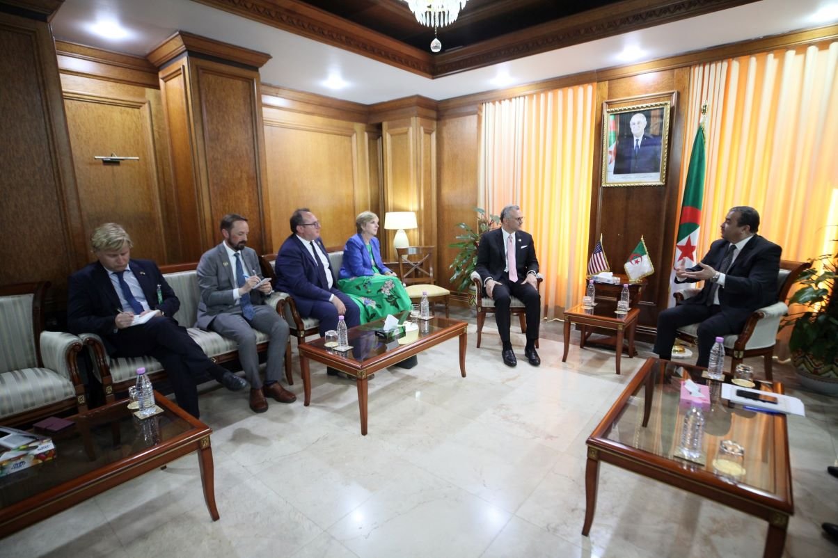 Arkab reçoit le haut conseiller du président américain | Algerie Eco